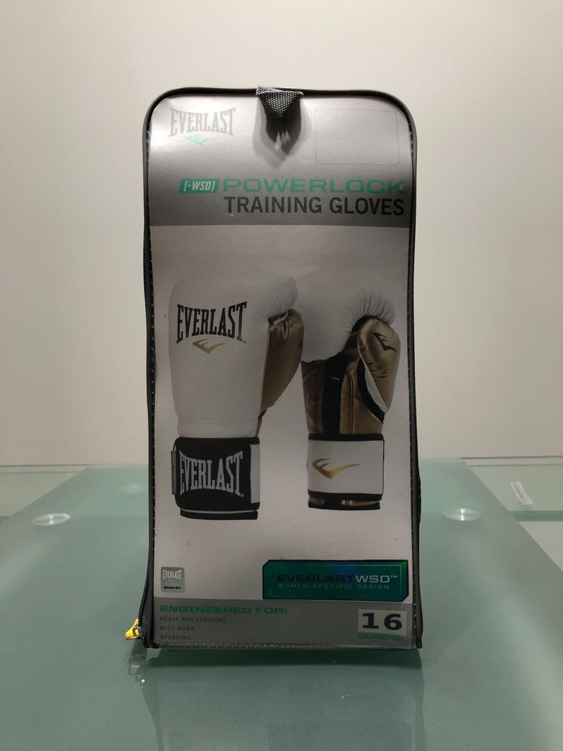 Everlast Powerlock Boxing Gloves, Sports, Sports & Games Equipment on ...