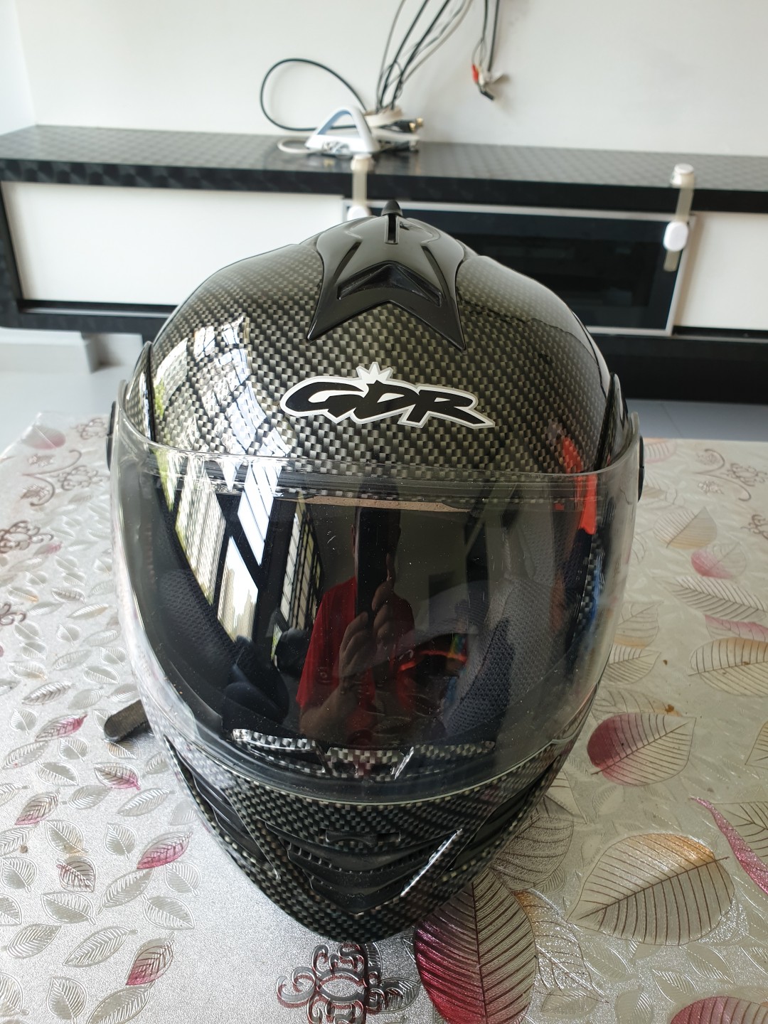 GDR helmet, Motorcycles, Motorcycle Apparel on Carousell