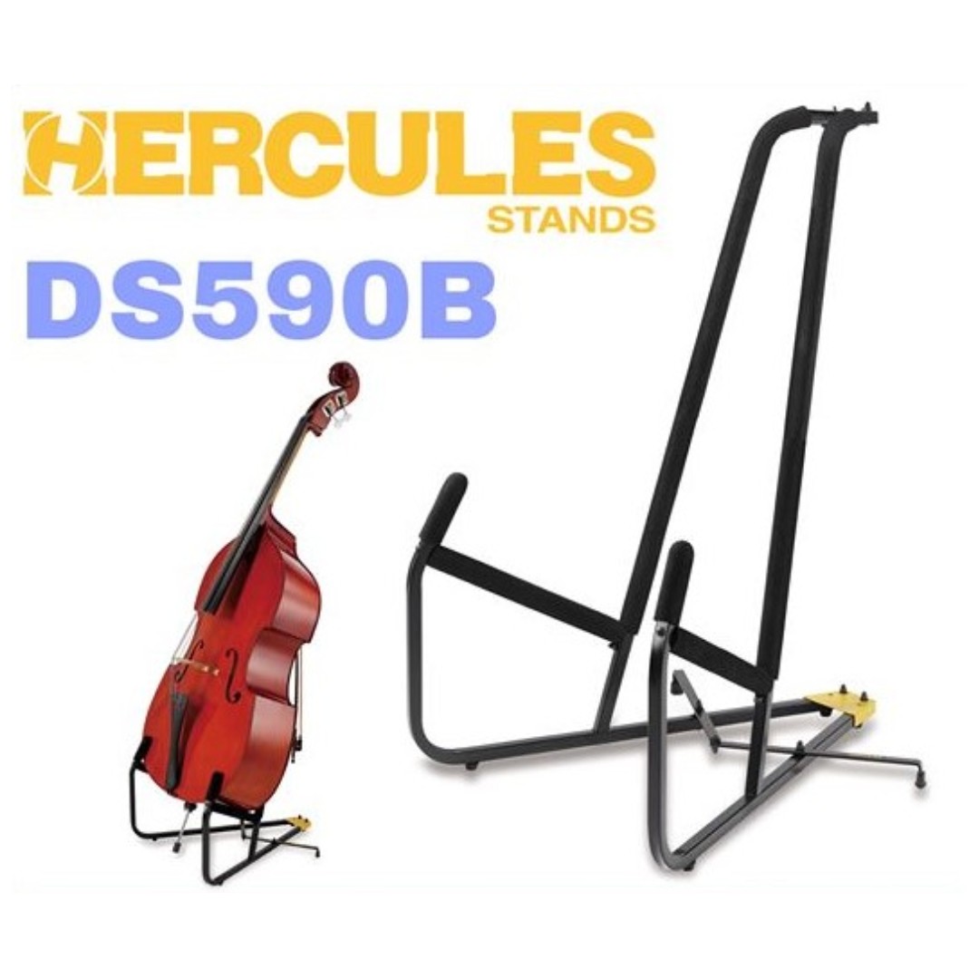 Hercules DS590B Double Bass Stand, Hobbies & Toys, Music & Media, Music ...