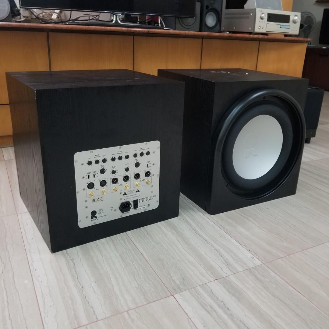 Home Theater System-Revel Performa B15 Subwoofer-15inch, Audio, Other ...
