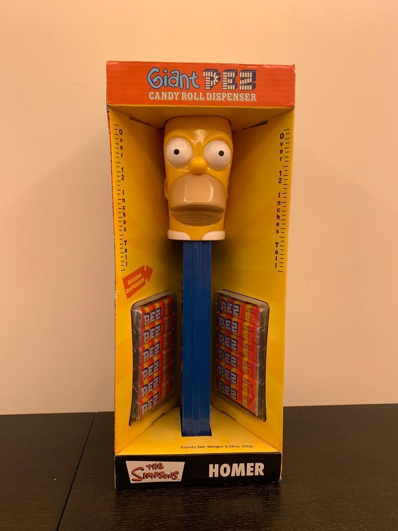 Homer Simpson Giant Pee Candy Roll Dispenser, 興趣及遊戲, 旅行, 旅遊 - 旅行必需品及用品 ...