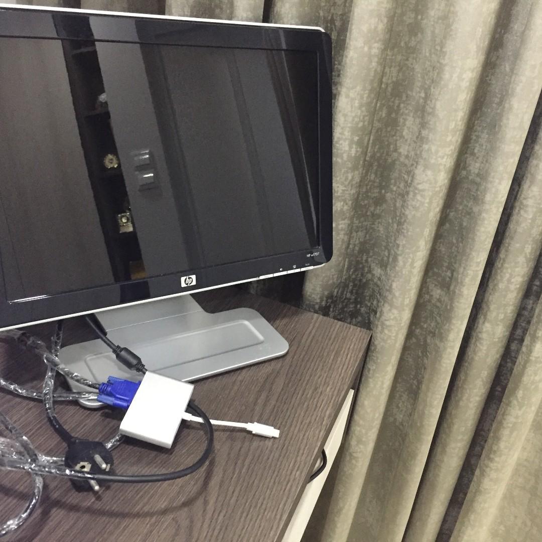 HP Monitor 17", Computers & Tech, Parts & Accessories, Monitor Screens ...