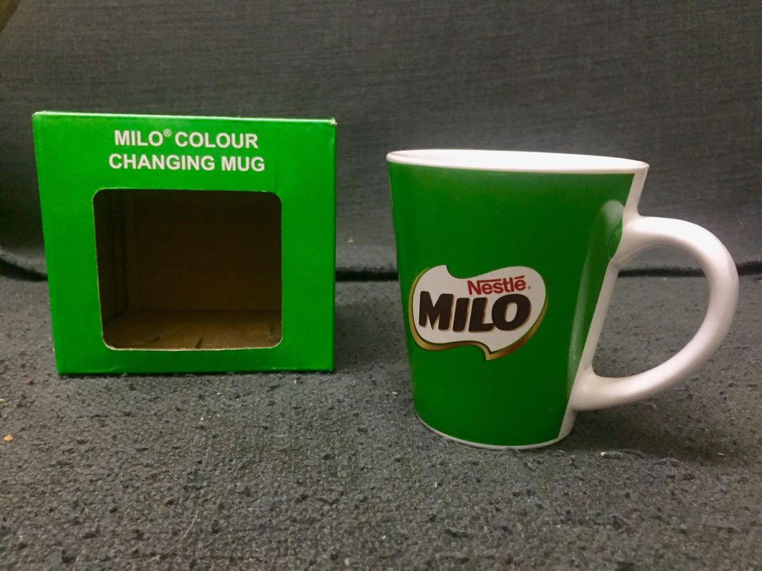 Milo Colour Changing Mug, Furniture & Home Living, Kitchenware ...