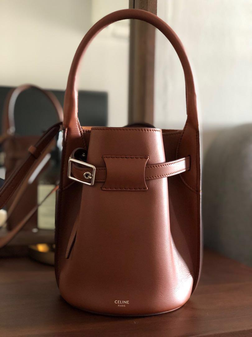 NEW CELINE BIG BAG NANO BUCKET IN SUPPLE SMOOTH CALFSKIN IN TAN NEW CELINE BIG BAG NANO BUCKET IN SUPPLE SMOOTH CALFSKIN IN TAN