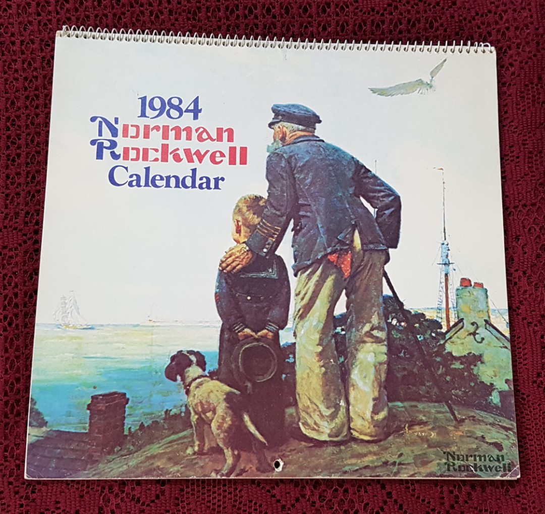 Norman Rockwell Collectible Calendar, Hobbies & Toys, Memorabilia ...