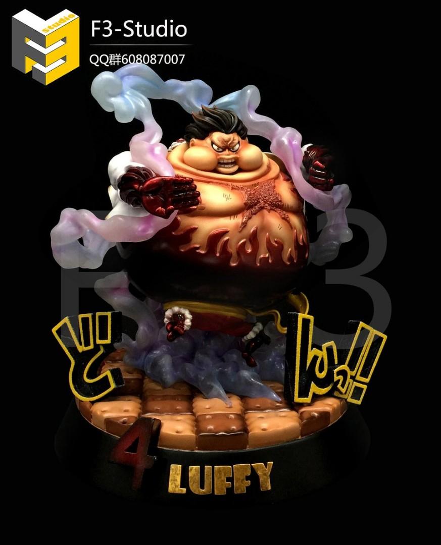 F3 STUDIO One Piece Statue SD Gear 4 Fat Luffy, Hobbies & Toys, Toys ...