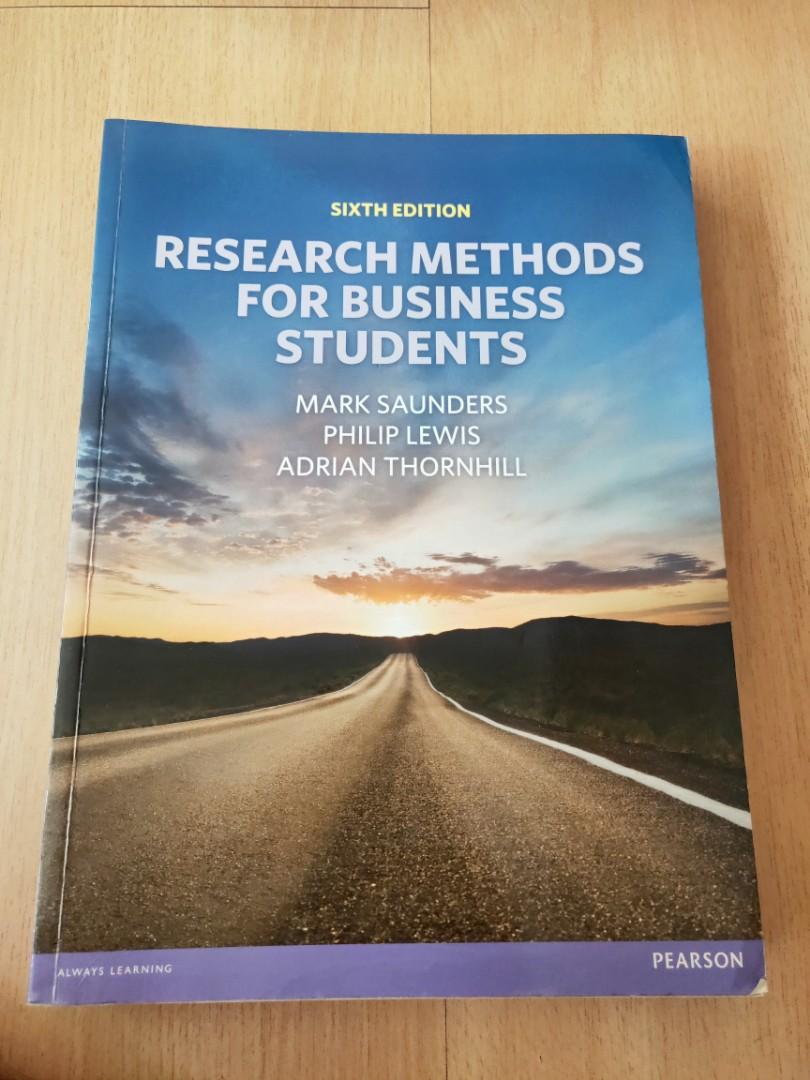 Pearson , Research Methods for business students, Computers & Tech ...