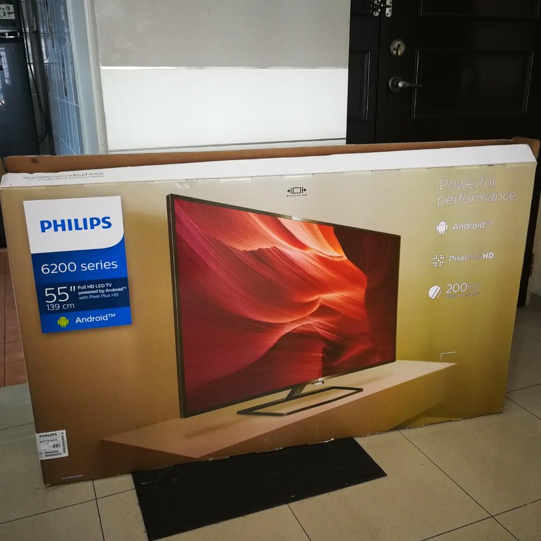 Philips TV 55 inches, TV & Home Appliances, TV & Entertainment, TV on ...