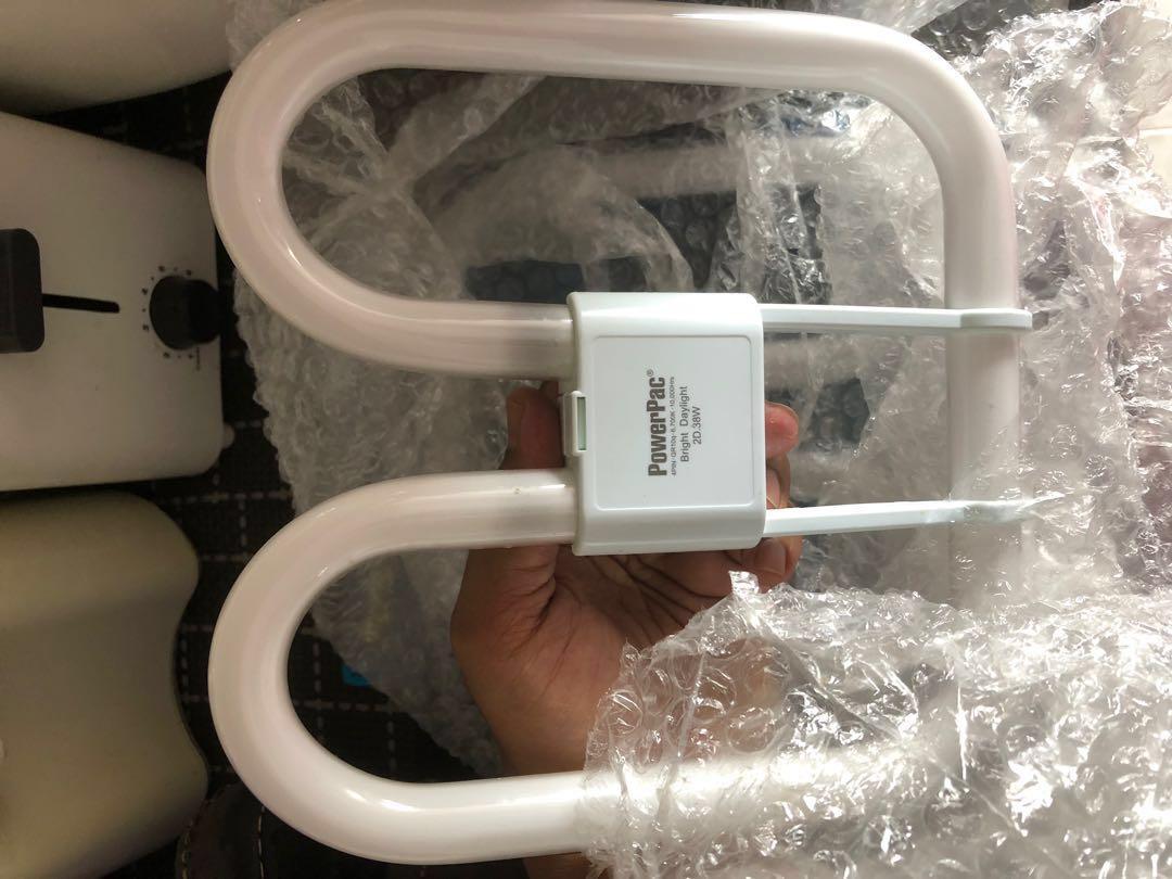 Powerpac 2D 38W bright daylight bulb, Furniture & Home Living, Lighting ...