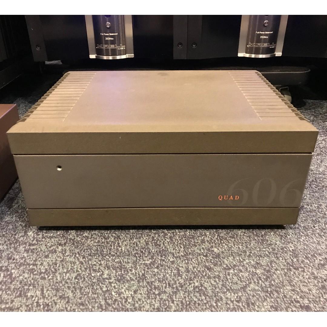 Quad 606 Power Amplifier & 44 Preamplifier, Audio, Other Audio ...