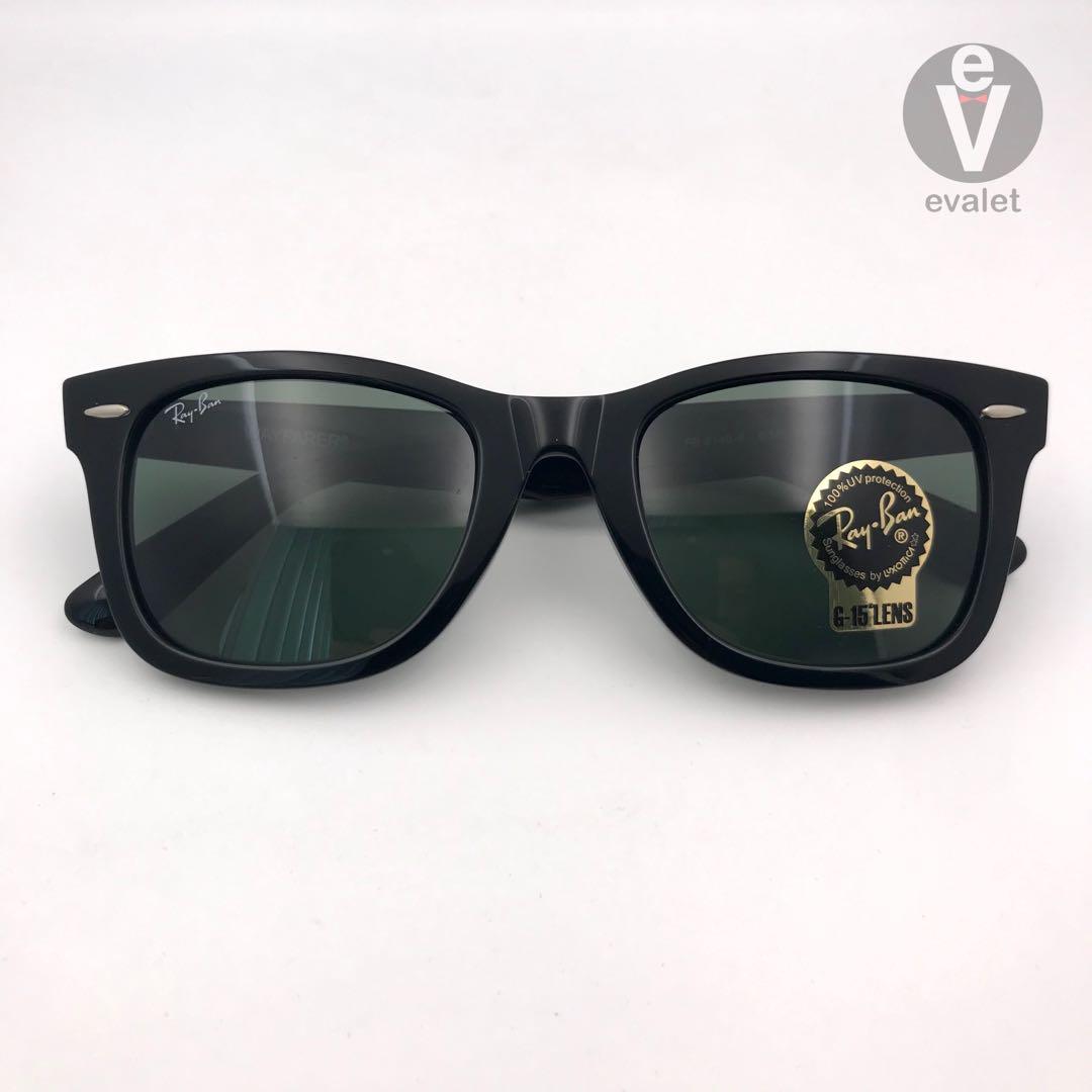 RayBan 2140F-901 (ORIGINAL WAYFARER CLASSIC) 54mm Sunglasses, Men's ...