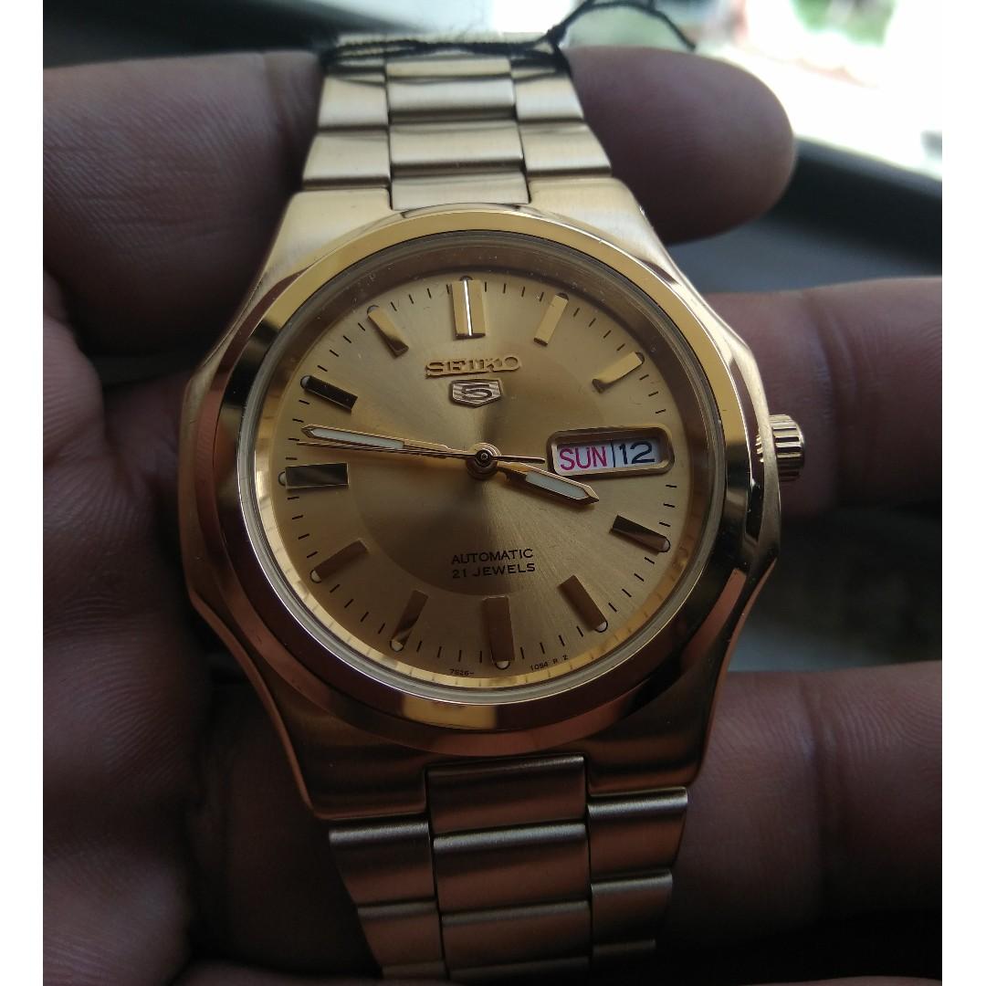 Seiko SNKK52 Nautilus Type New Full Set, Luxury, Watches on Carousell