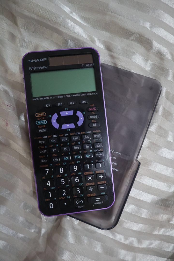 Sharp Scientific Calculator (EL-W506X), Computers & Tech, Office & Business Technology on Carousell