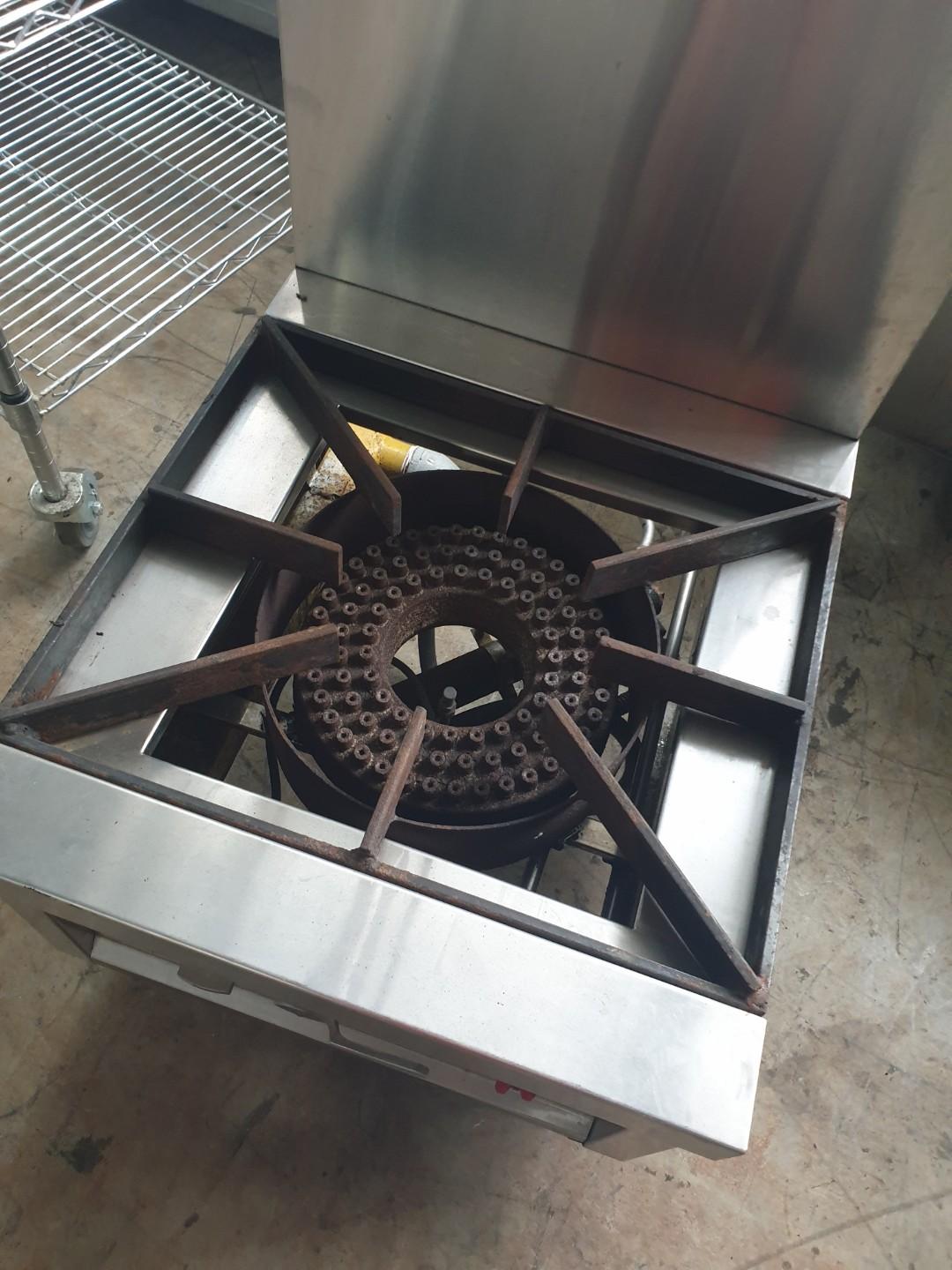Single Ring burner Low Stock pot Stove - Commercial kitchen equipment ...