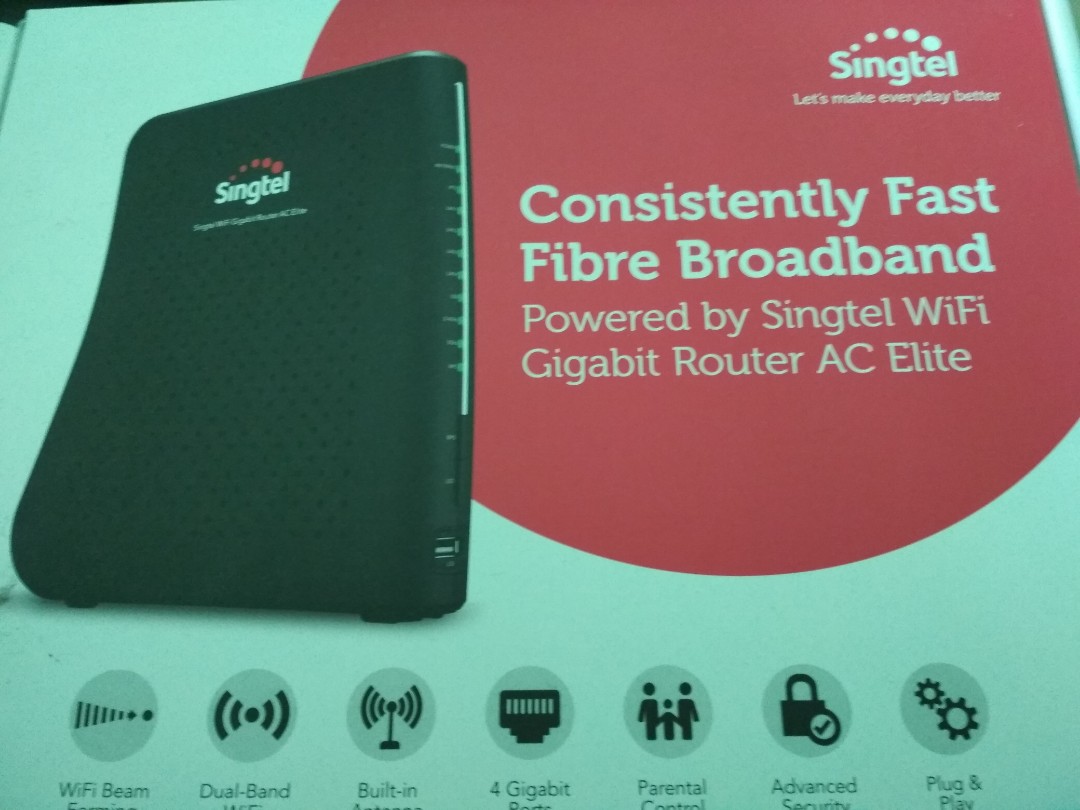 Singtel broadband and TV with Desi pack. Free transfer and location ...