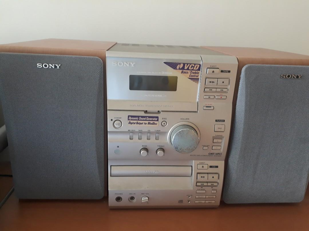 Sony radio, vcd and tape player, Audio, Portable Music Players on Carousell
