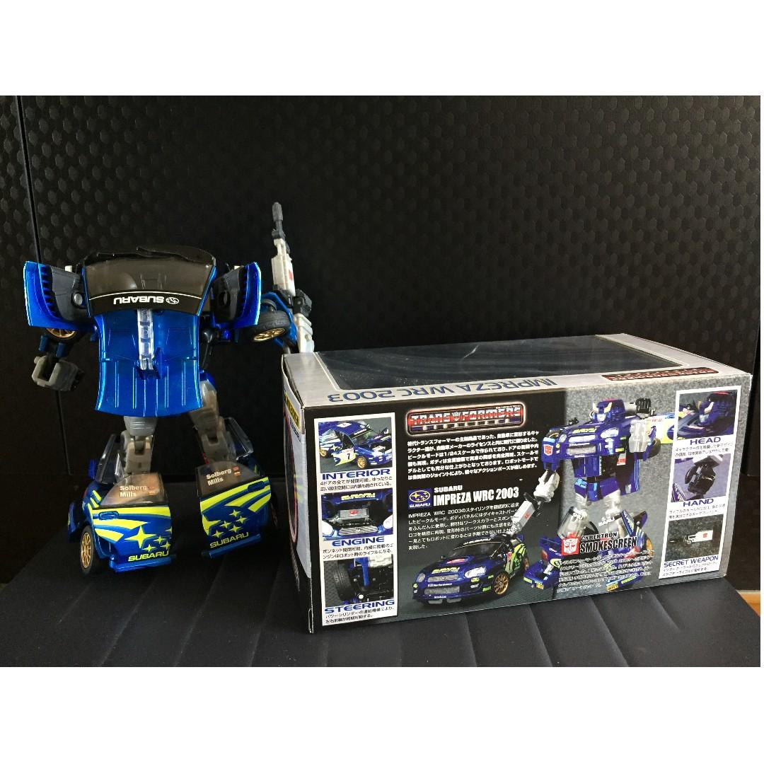 Takara Transformers Binaltech BT01 SmokeScreen (Subaru WRX), Hobbies ...