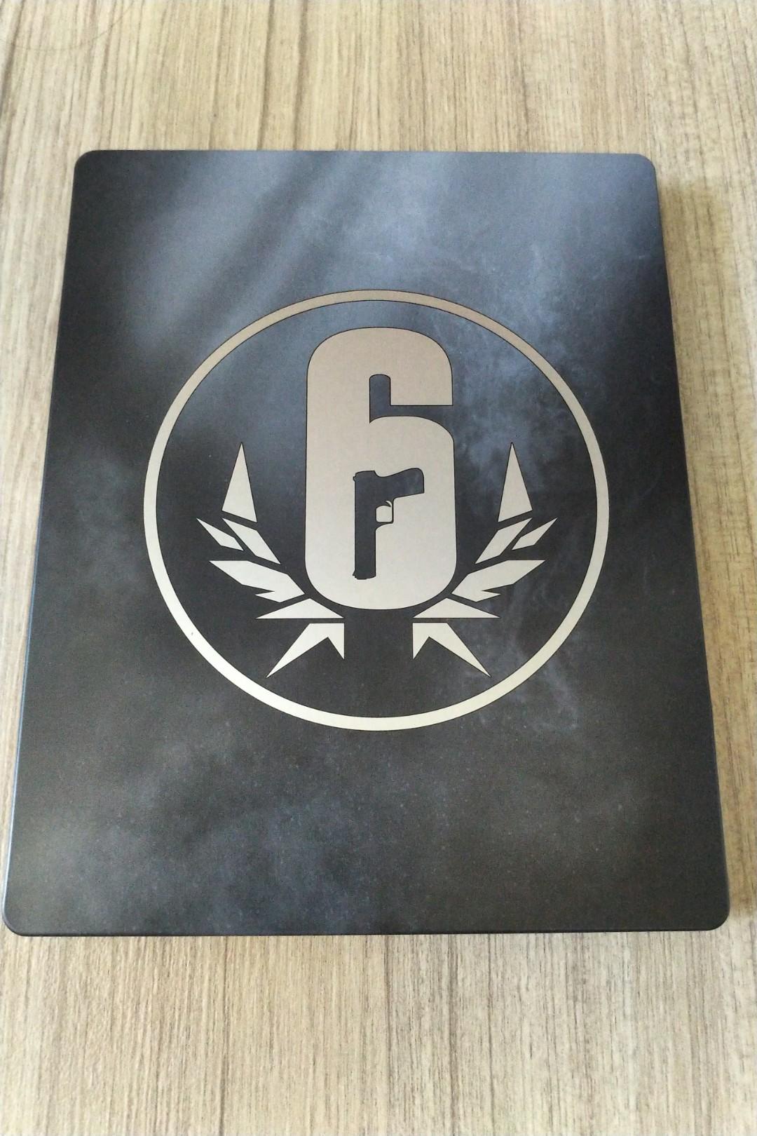 Tom Clancy's Rainbow Six Siege Steelbook (No Game), Video Gaming, Video ...