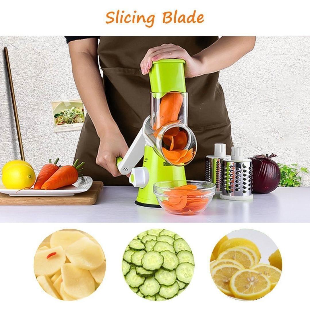 Tumbling Box Shredder Round Vegetable Veg Slicer Peeler Potato Carrot ...
