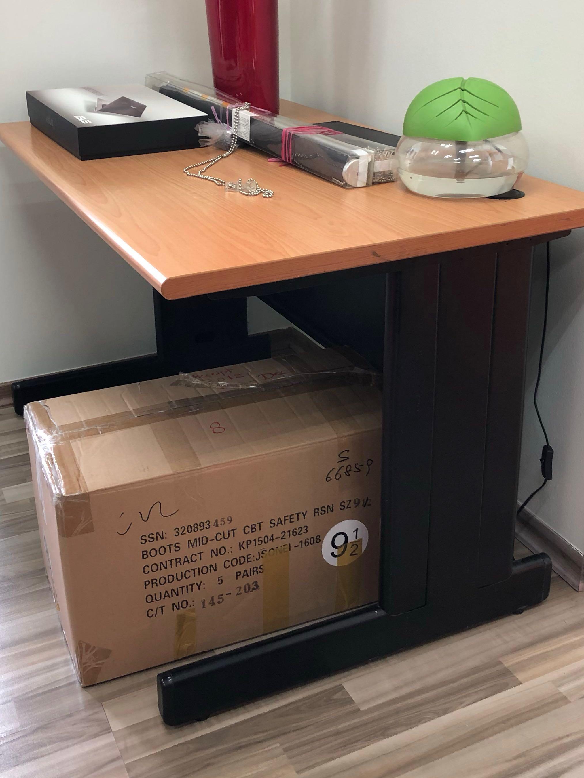 Work desk., Furniture & Home Living, Furniture, Tables & Sets on Carousell