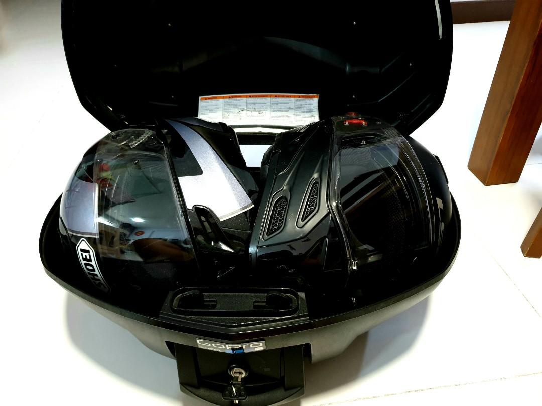 Yamaha top box 50l, Motorcycles, Motorcycle Accessories on Carousell