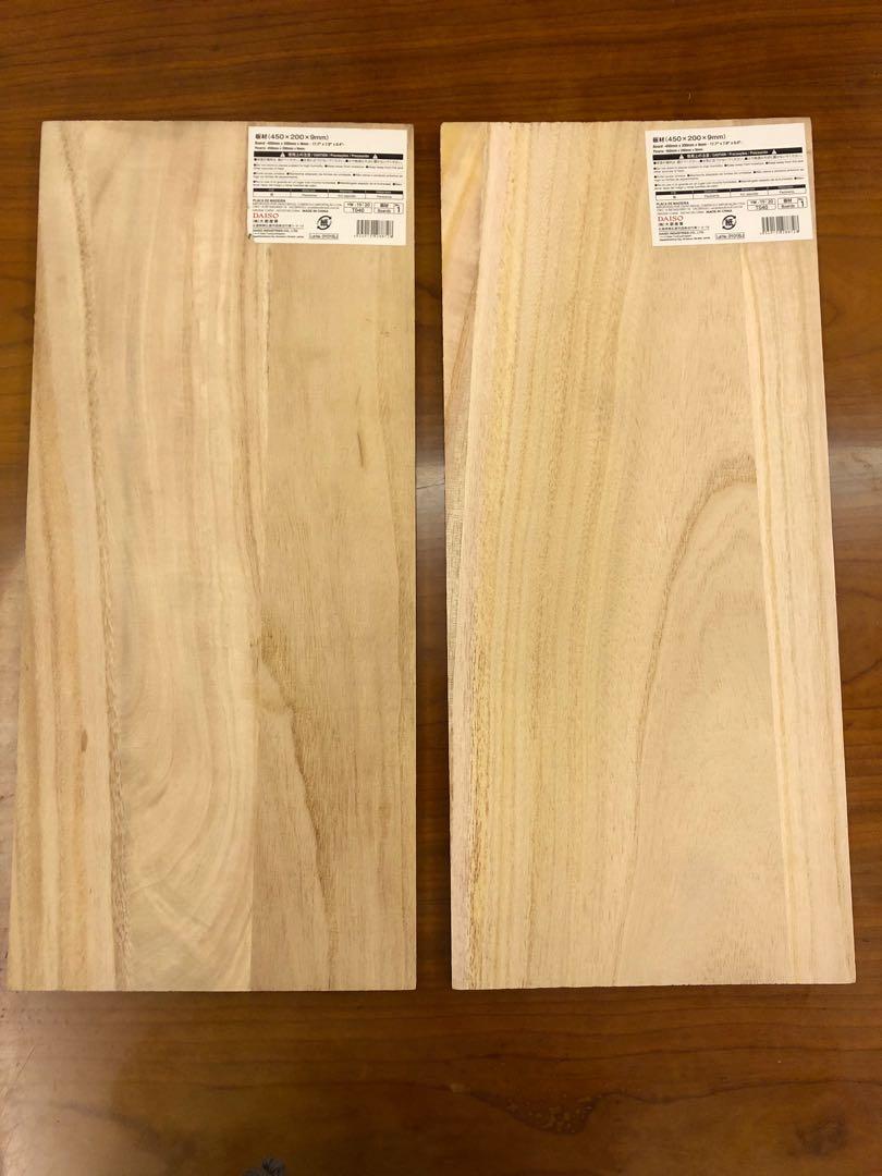2x Wood Planks / Boards, Hobbies & Toys, Stationery & Craft, Craft ...