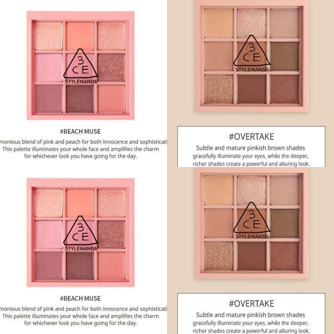 3CE KOREA Pre order, Beauty & Personal Care, Face, Makeup on Carousell