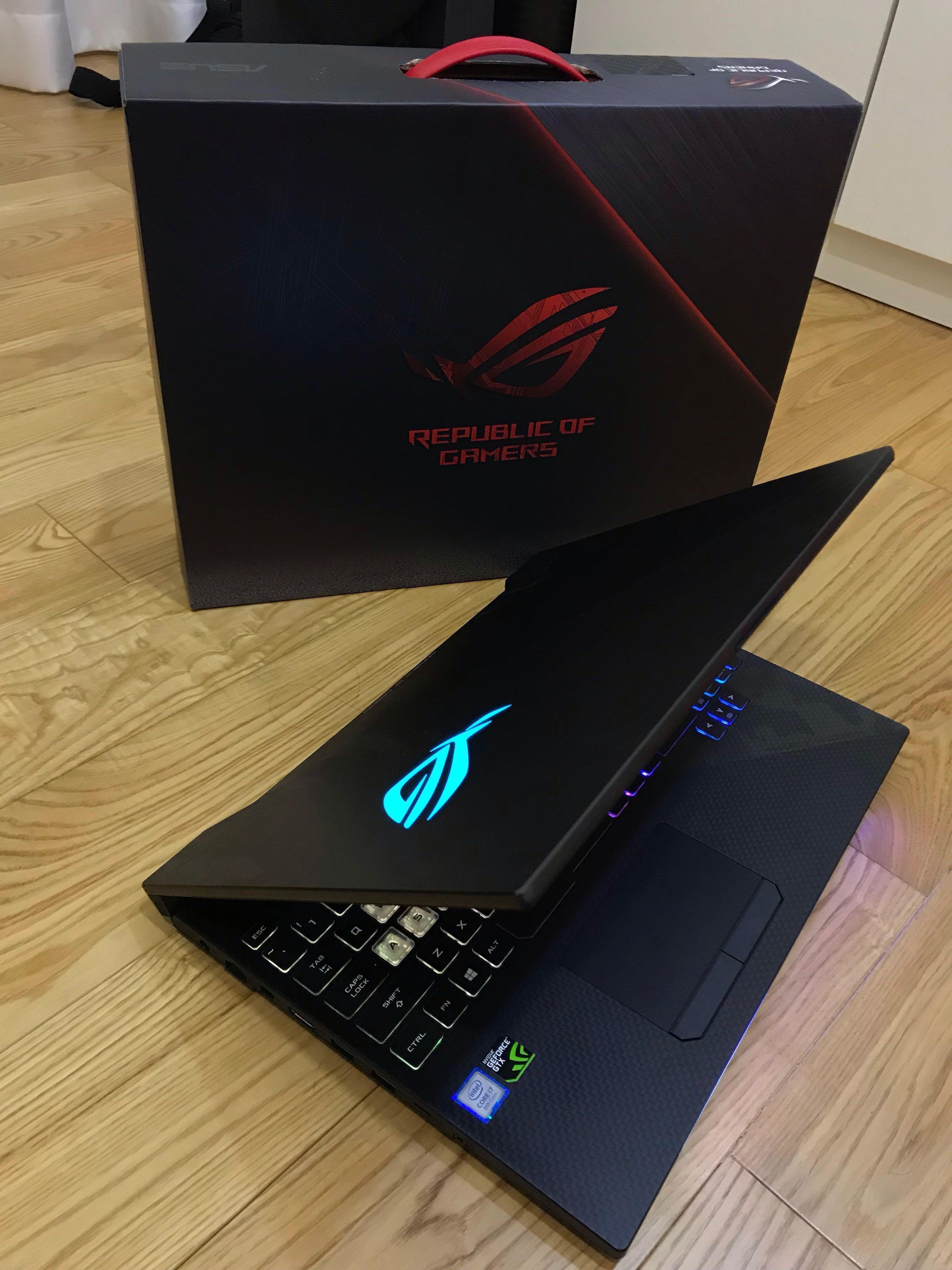 Asus ROG Scar 2 (Gaming laptop), Computers & Tech, Parts & Accessories ...