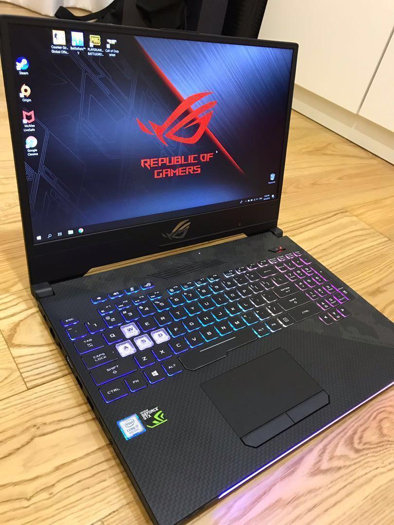Asus ROG Scar 2 (Gaming laptop), Computers & Tech, Parts & Accessories ...