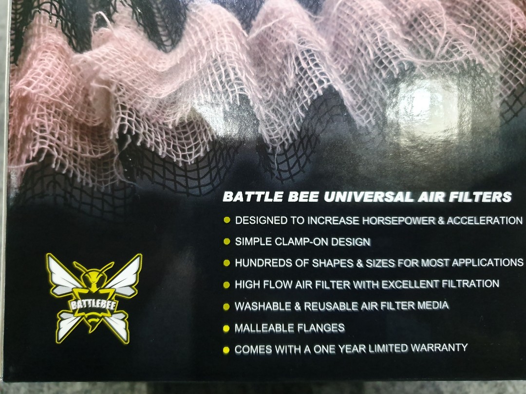 BattleBee Open Pod Cone Intake, Car Accessories, Accessories on Carousell