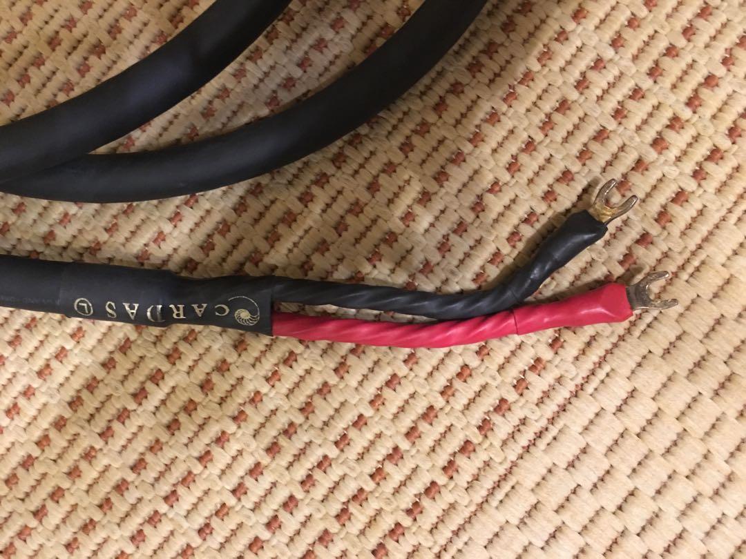 Cardas Golden Reference Speaker Cable, Audio, Other Audio Equipment on ...