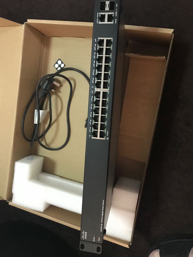 Cisco 26 port switch, Computers & Tech, Parts & Accessories, Cables ...