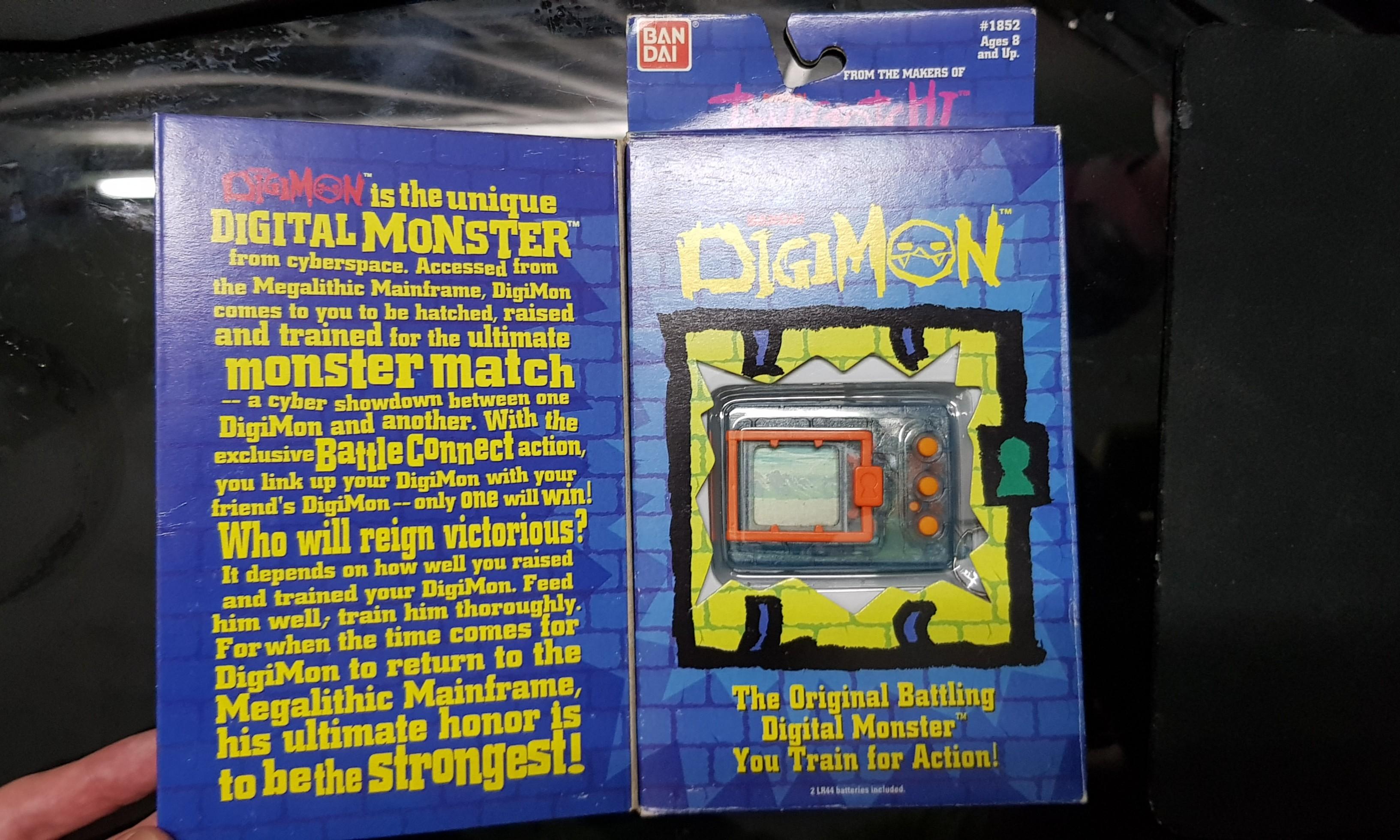 Digimon virtual pet 4 asian blue, Hobbies & Toys, Toys & Games on Carousell
