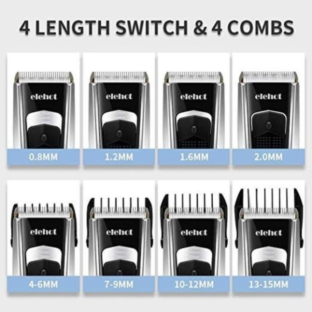 ELEHOT Electric Shaver Cordless Heavy Duty Razor Kit RC530, Beauty ...