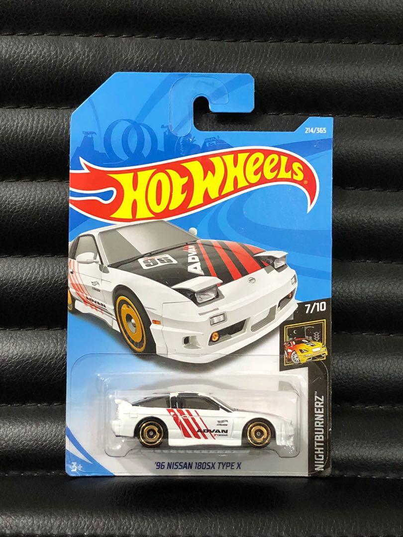 Hot Wheels Mainline Advan Livery ‘96 Nissan 180SX 180 SX TYPE X ...