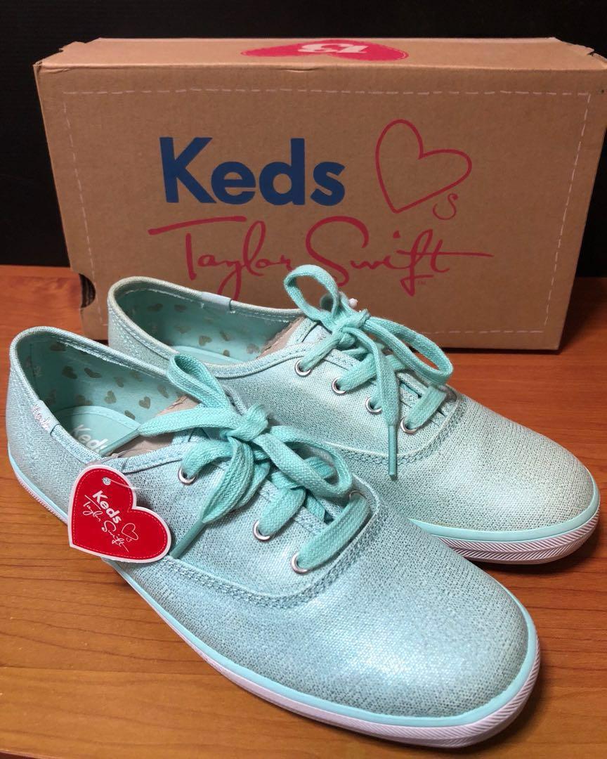 Keds x Taylor Swift Champion Metallic Canvas Sneakers, Women's Fashion ...