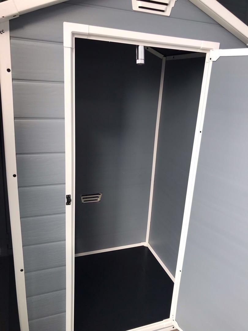 Keter Manor 4x3 Storage Shed, Furniture, Others on Carousell