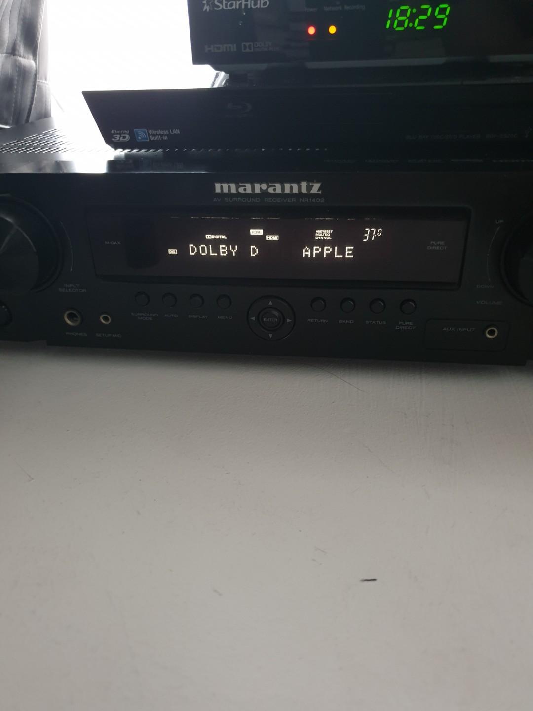 Marantz NR1402 Reciever, Audio, Soundbars, Speakers & Amplifiers on ...