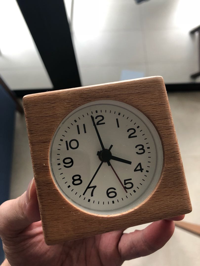 Muji Clock (made in japan), Furniture & Home Living, Furniture, Other ...