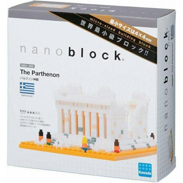 Nanoblock The Parthenon, Hobbies & Toys, Toys & Games on Carousell