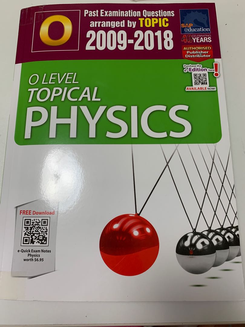 O Level Physics TYS, Hobbies & Toys, Books & Magazines, Assessment ...