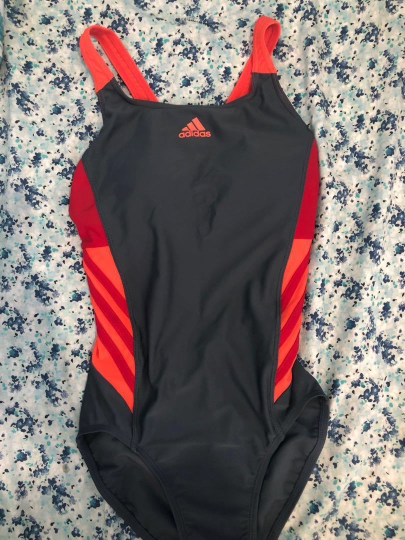 Original Adidas Swimwear, Women's Fashion, Swimwear, Rash guard on ...
