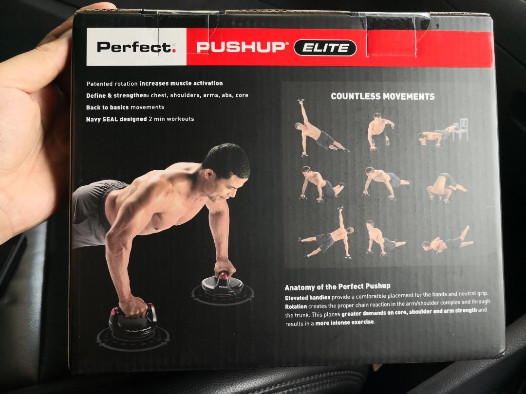 Perfect Pushup Elite, Sports, Weights & Gym Equipment on Carousell