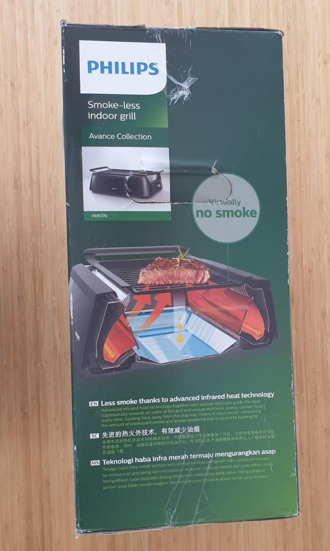 Philips HD6370 ADVANCE COLLECTION Indoor Grill, TV & Home Appliances ...