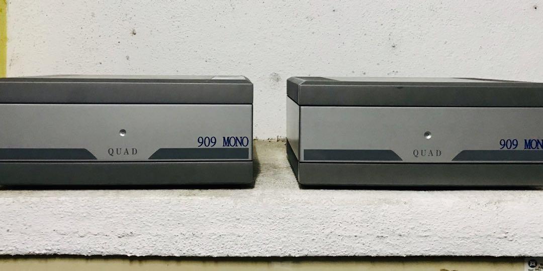 Quad 909 mono 300wpc power amplifier , Audio, Other Audio Equipment on ...
