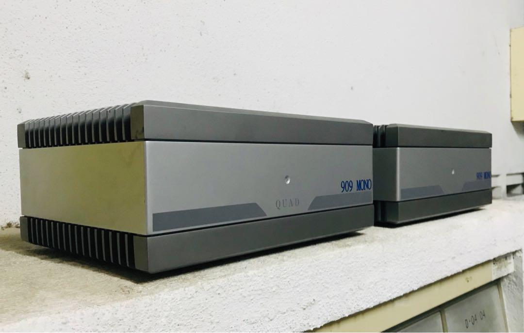 Quad 909 mono 300wpc power amplifier , Audio, Other Audio Equipment on ...