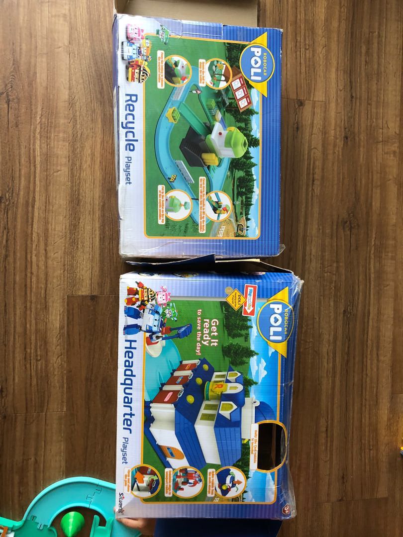 Robocar Poli set, Hobbies & Toys, Toys & Games on Carousell