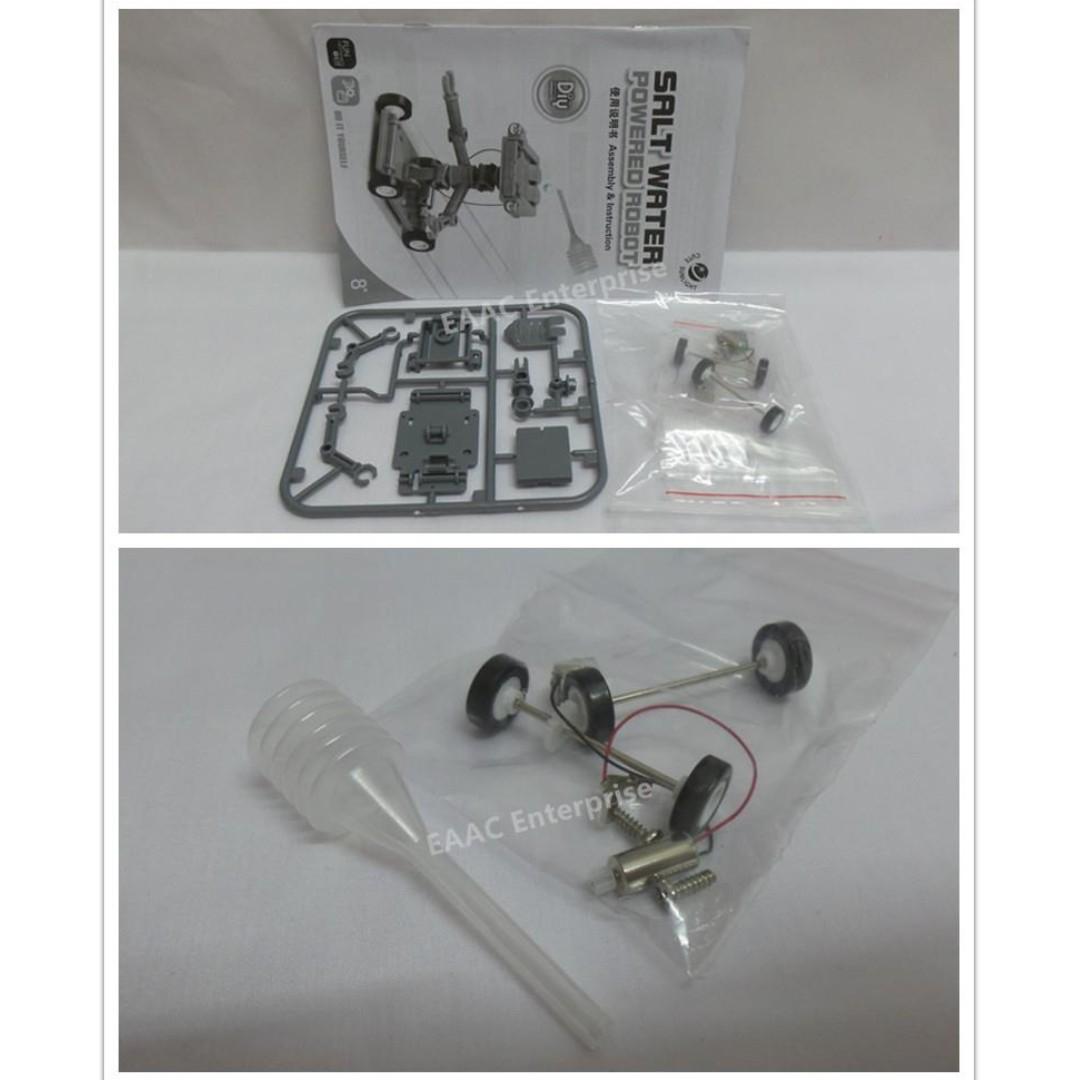 Salt Water Powered Robot - Fun Learning DIY Toys, Hobbies & Toys, Toys ...