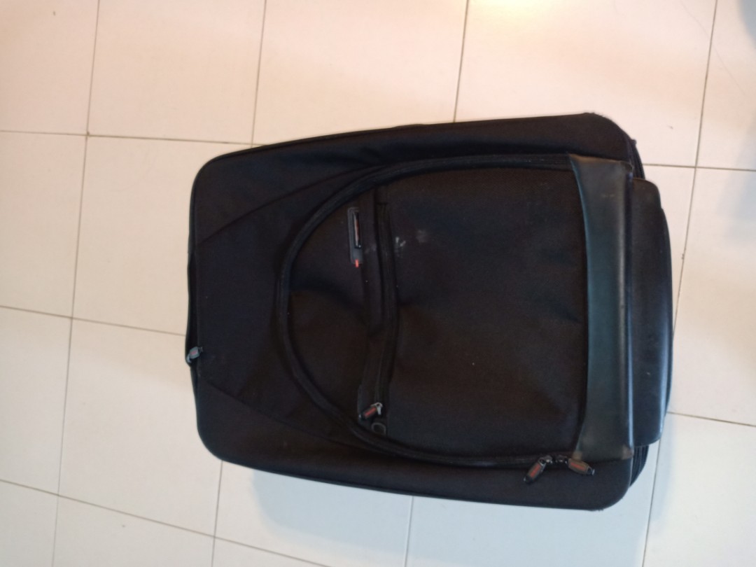 Samsonite red suit case, Hobbies & Toys, Travel, Travel Essentials ...