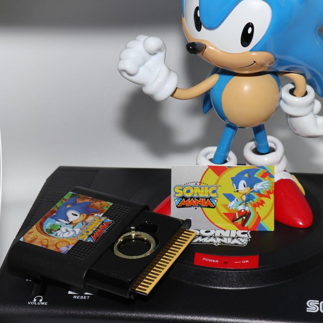 Sonic Mania Sega Saturn figure, Video Gaming, Video Game Consoles ...